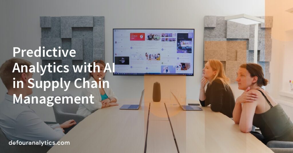 Predictive Analytics with AI in Supply Chain Management